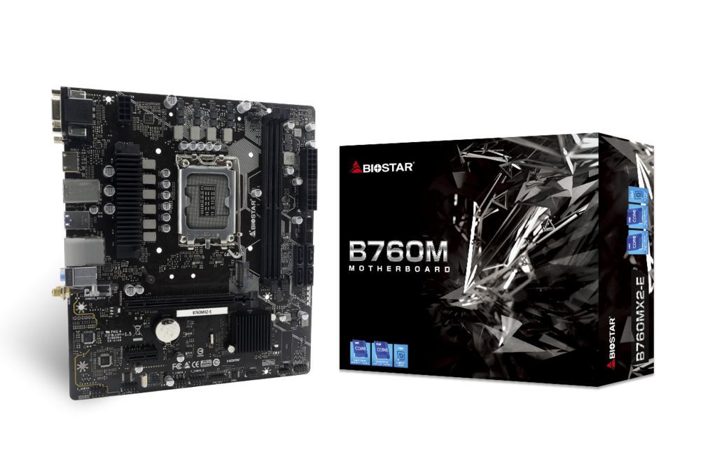 Mainboard Biostar B760MX2-E D5 | Có Socket WiFi – TINHOCNGOISAO.COM
