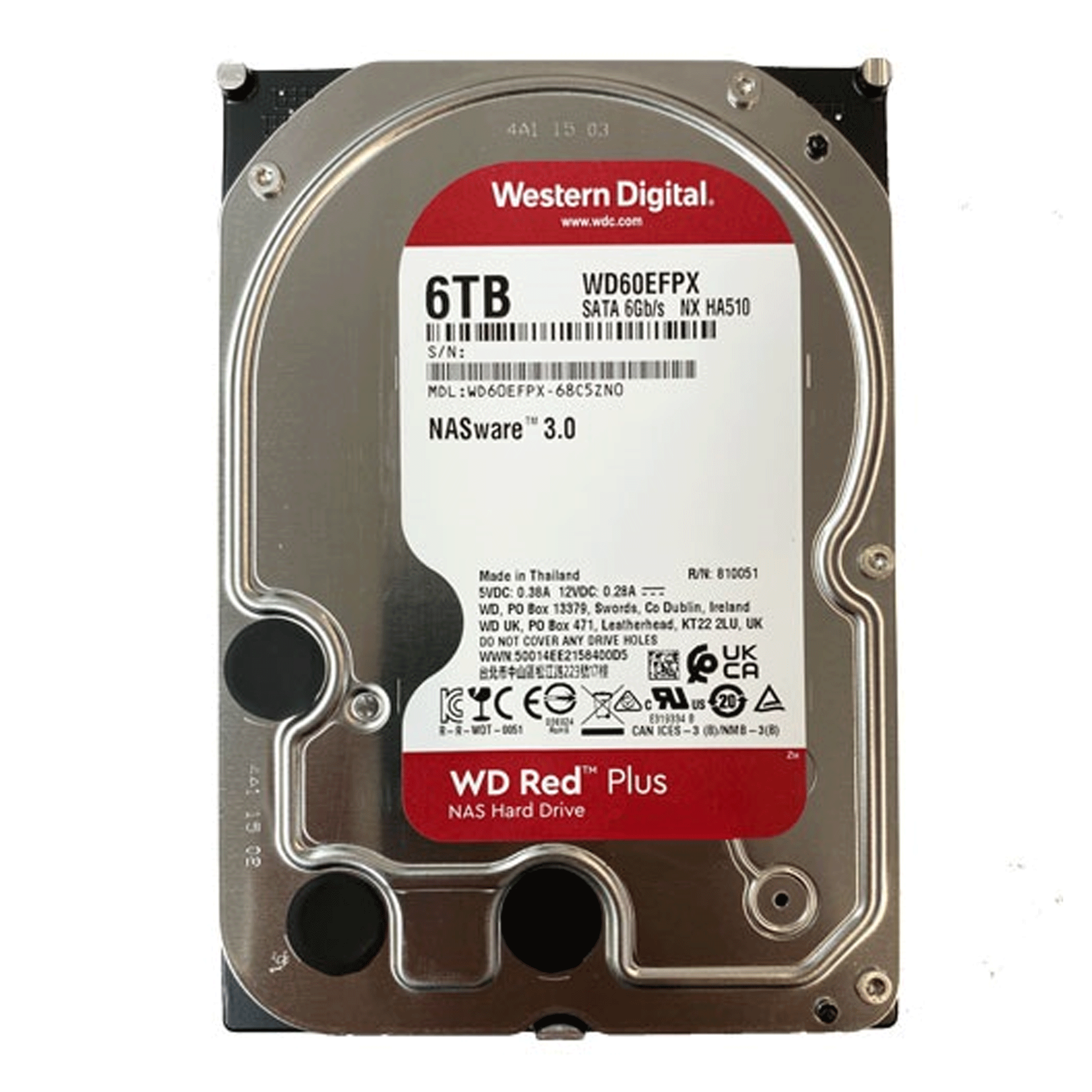 Ổ cứng Western Digital Red Plus 6TB (WD60EFPX) – TINHOCNGOISAO.COM