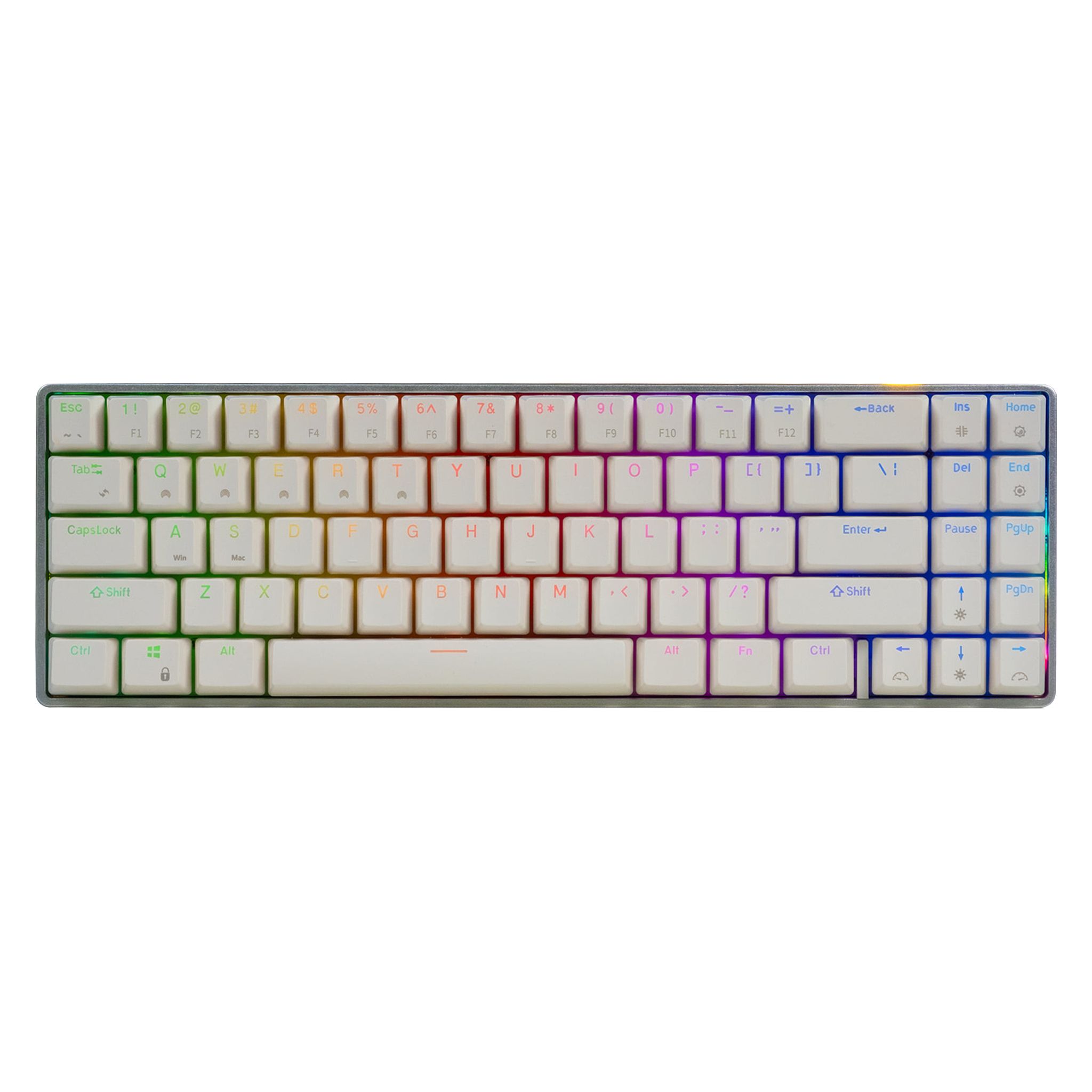 Bàn Phím Cơ Royal Kludge RK71 Pro RGB Red Switch Wireless (Trắng ...