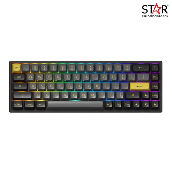 Bàn phím cơ không dây AKKO 3068B Black & Gold TTC sw - Princess ...