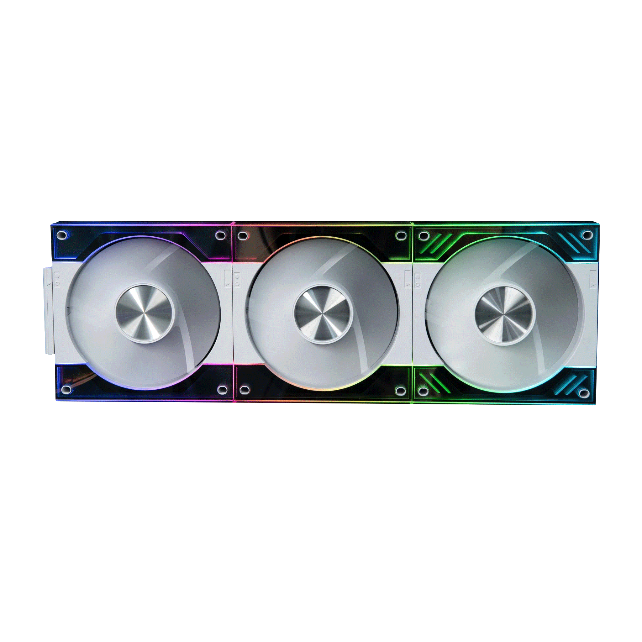 Fan Case Leopard Interstellar V3 - White | Kit 3 fan, ghép nối không d ...