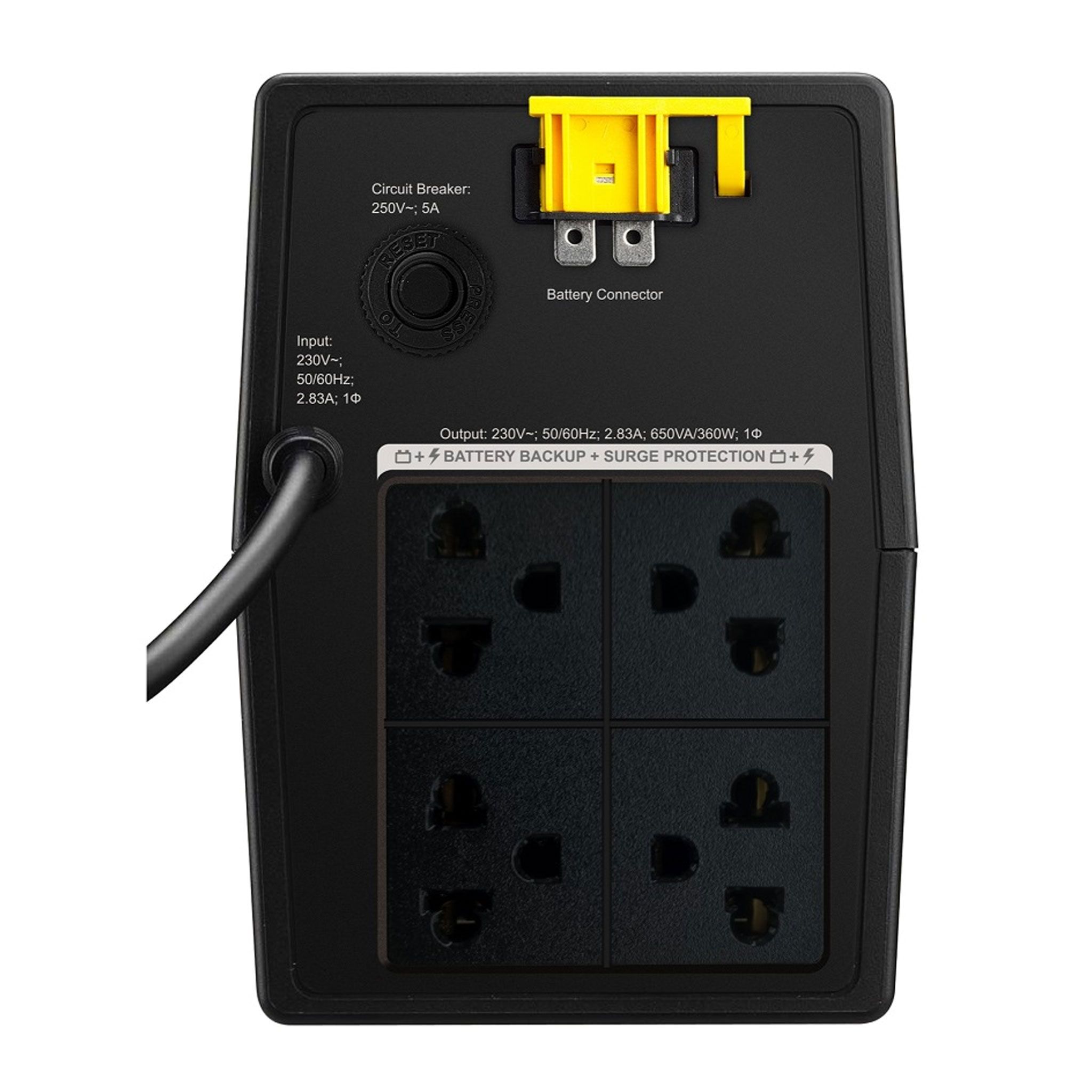 Bộ lưu điện UPS APC Easy BVX 650VA, AVR, 230V (BVX650I-VN ...