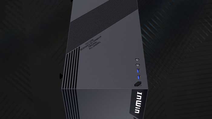 Thùng máy Case InWin 103 Black ATX Mid Tower - Tempered Glass (Đen) – TINHOCNGOISAO.COM