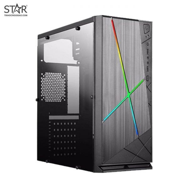 Thùng máy Case VSP V3-608 RGB (No Fan) – TINHOCNGOISAO.COM