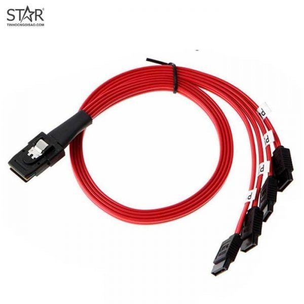 Cáp Mini SAS to 4 SATA – TINHOCNGOISAO.COM