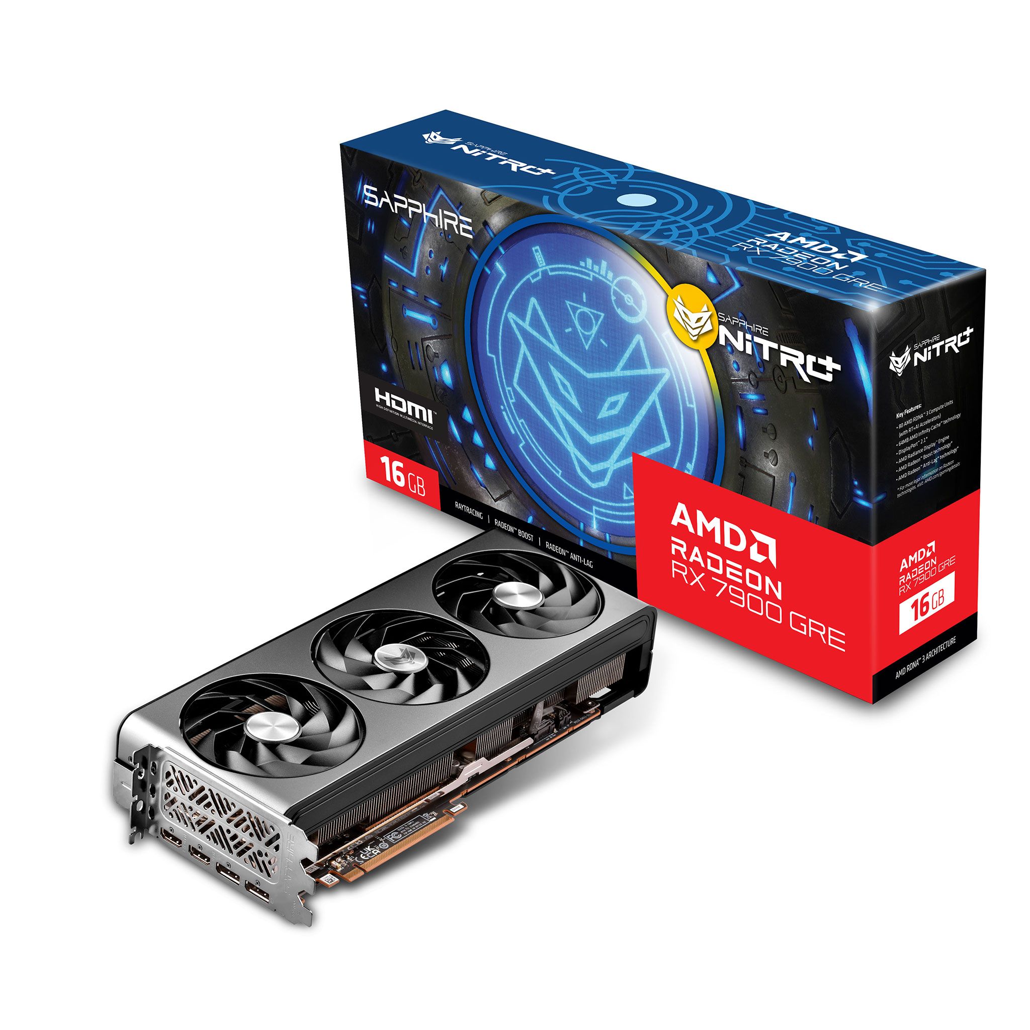 Card màn hình VGA Sapphire NITRO+ AMD Radeon RX 7900 GRE 16GB – TINHOCNGOISAO.COM