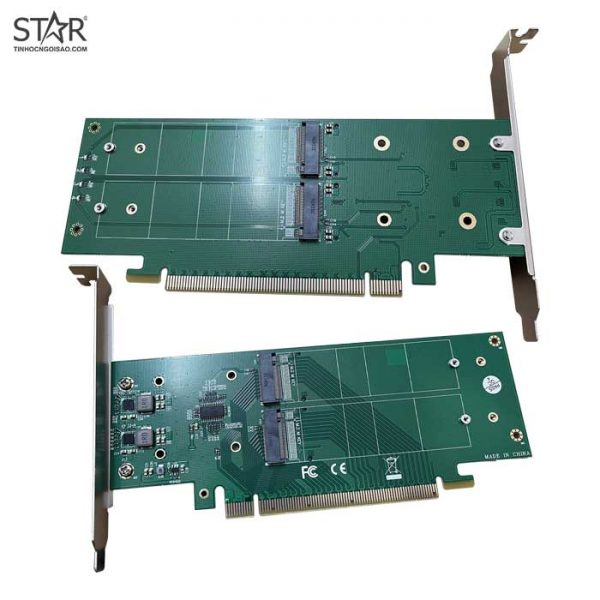 Card PCIe X16 to 4-NVMe Adapter (SE-4NVMe) – TINHOCNGOISAO.COM