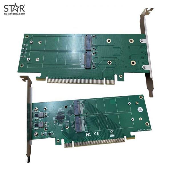 Card PCIe X16 to 4-NVMe Adapter (SE-4NVMe) – TINHOCNGOISAO.COM
