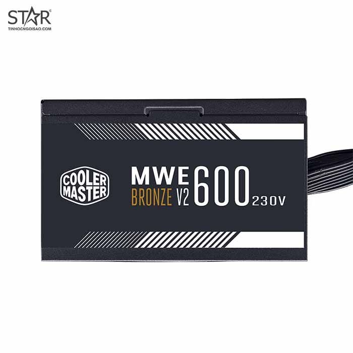 Nguồn Cooler Master 600W MWE 600 V2 230V 80 Plus Bronze (MPE-6001-ACAB ...