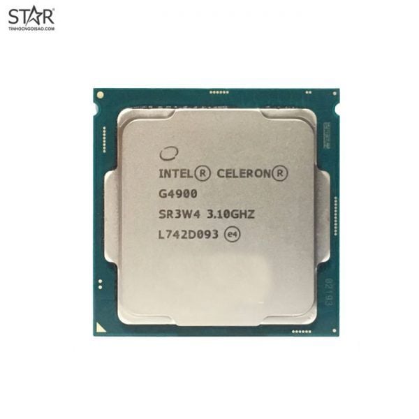 CPU Intel Celeron G4900 (3.10GHz, 2M, 2 Cores 2 Threads) TRAY chưa gồm ...