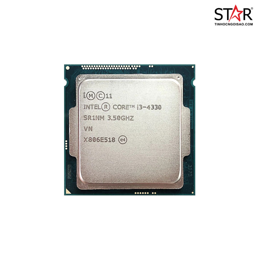 CPU Intel Core I3 4330 3.5GHz 4MB 1150 QSD (Không Fan) – TINHOCNGOISAO.COM