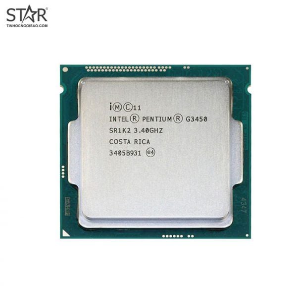 CPU Intel Pentium G3450 (3.40GHz, 3M, 2 Cores 2 Threads) TRAY chưa gồm ...