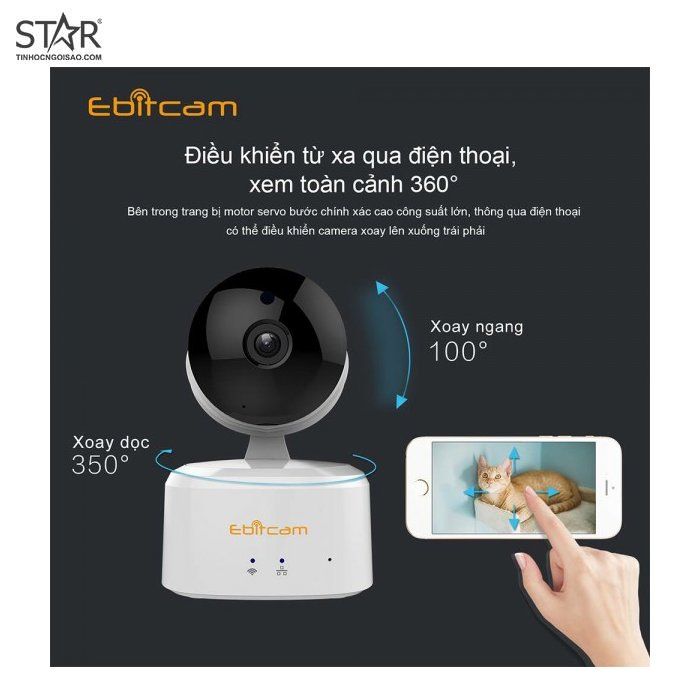 Camera Ebitcam IP E2-2M Wifi – TINHOCNGOISAO.COM