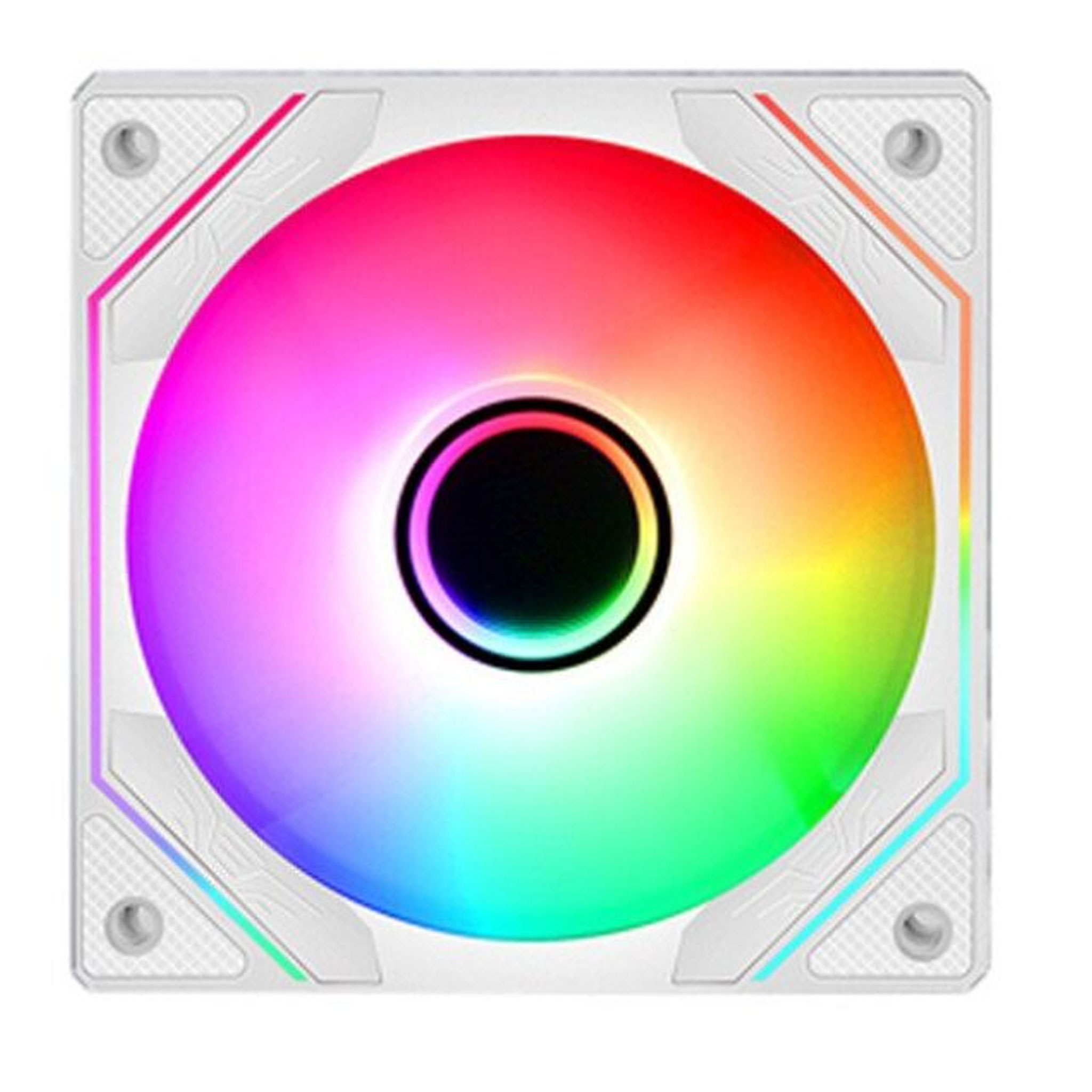 Fan Case Leopard F6 Pro ARGB - Trắng | 4 mặt vô cực, gió ngược ...