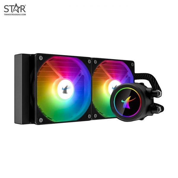 Tản Nhiệt CPU Shark Solution 240 (SSTC-CPU-WC240ARGB) – TINHOCNGOISAO.COM