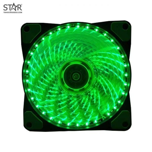 Fan Case VSP 12cm Led Xanh Lá (33 đèn) - không hộp – TINHOCNGOISAO.COM