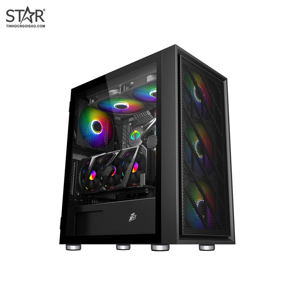 Case 1St Player AR-7 (Đen kèm 4 Fan RGB) – TINHOCNGOISAO.COM