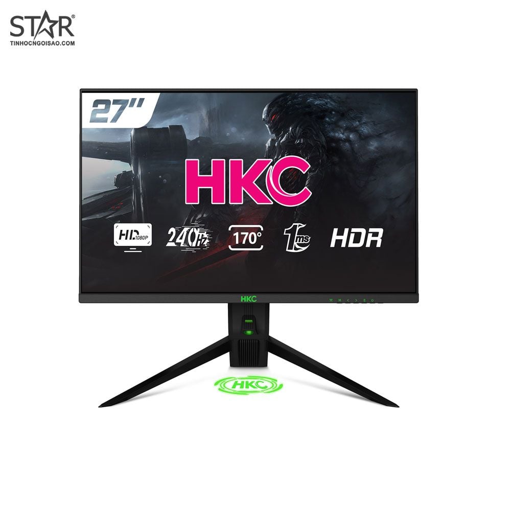 Màn Hình HKC M27G6F2 (27"/FHD/TN/240Hz/300nit/1ms/Phẳng). – TINHOCNGOISAO.COM