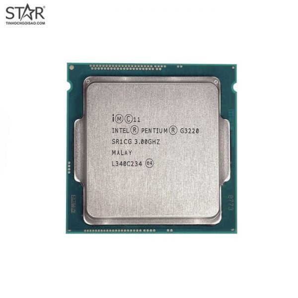 CPU Intel Pentium G3220 (3.00GHz, 3M, 2 Cores 2 Threads) TRAY chưa gồm ...