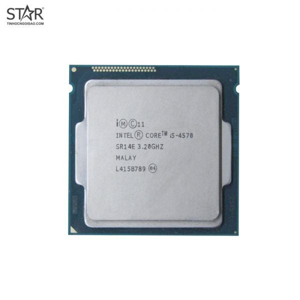 CPU Intel Core i5 4570 (3.60GHz, 6M, 4 Cores 4 Threads) TRAY chưa gồm ...