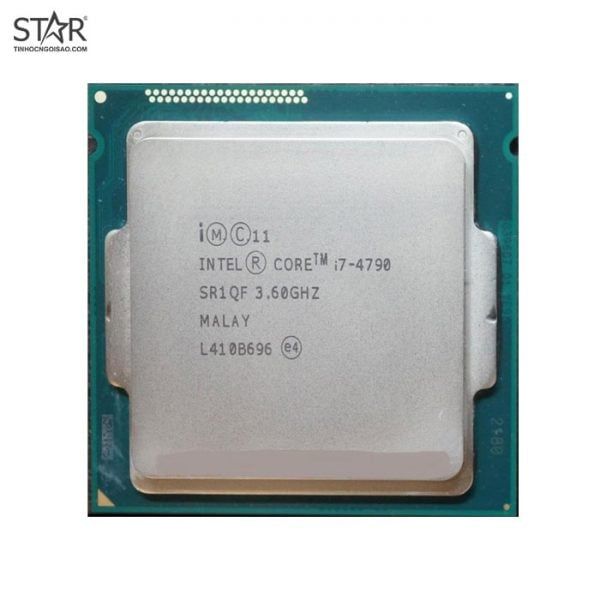 CPU intel core I7 4790 (3.6GHz up to 4.0Ghz,4 Core, 8 Threads, 8Mb) Tr ...