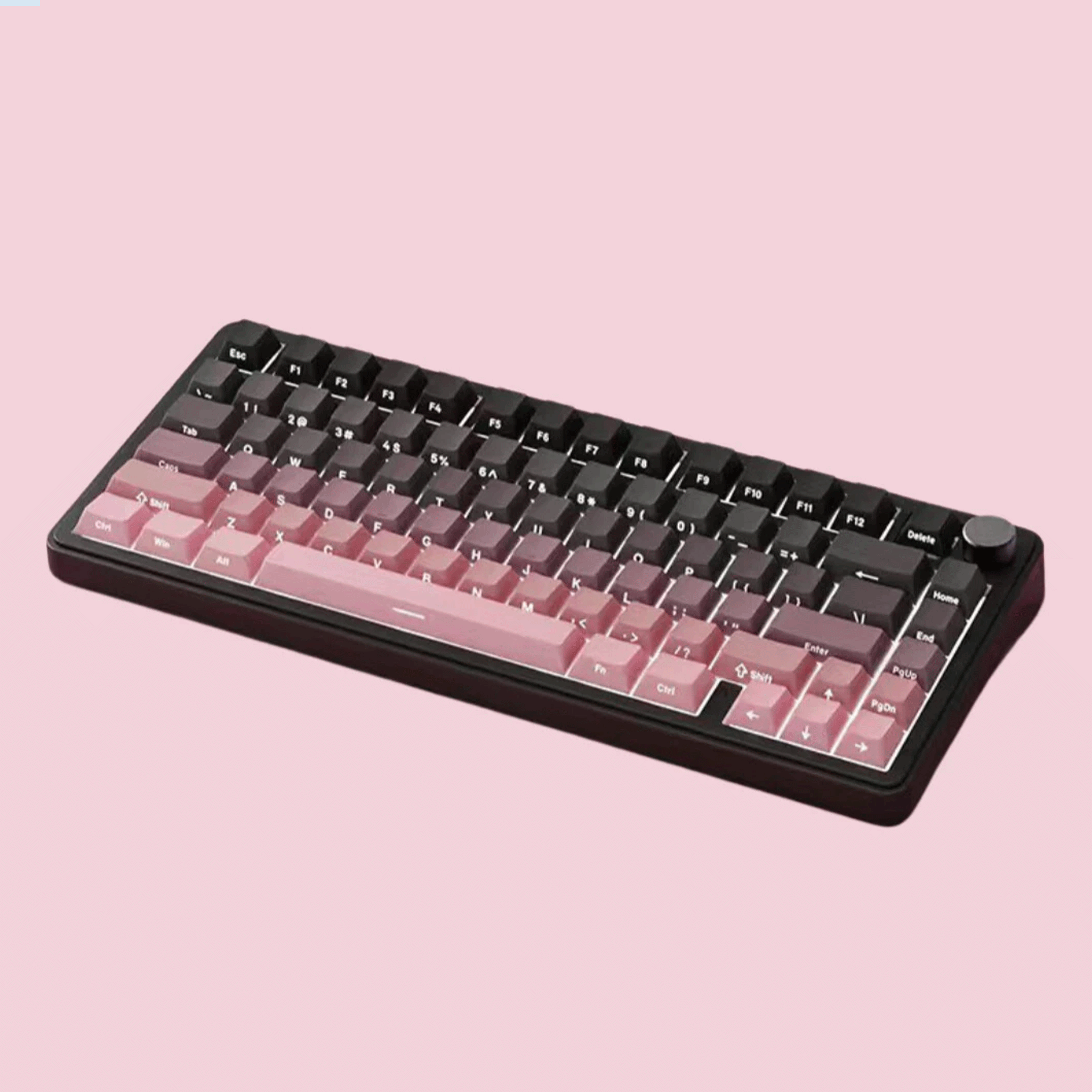 Bàn phím cơ Xinmeng M75 RGB | Wireless, Black Pink, Triple Mode, Hot s ...