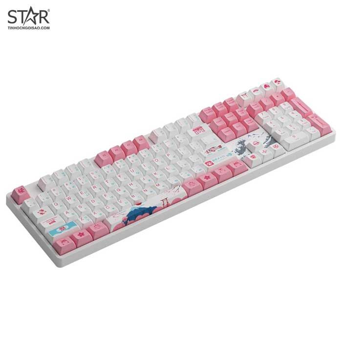 Bàn Phím Cơ AKKO 5108 World Tour Tokyo R2 SP - Akko CS Vintage White ...