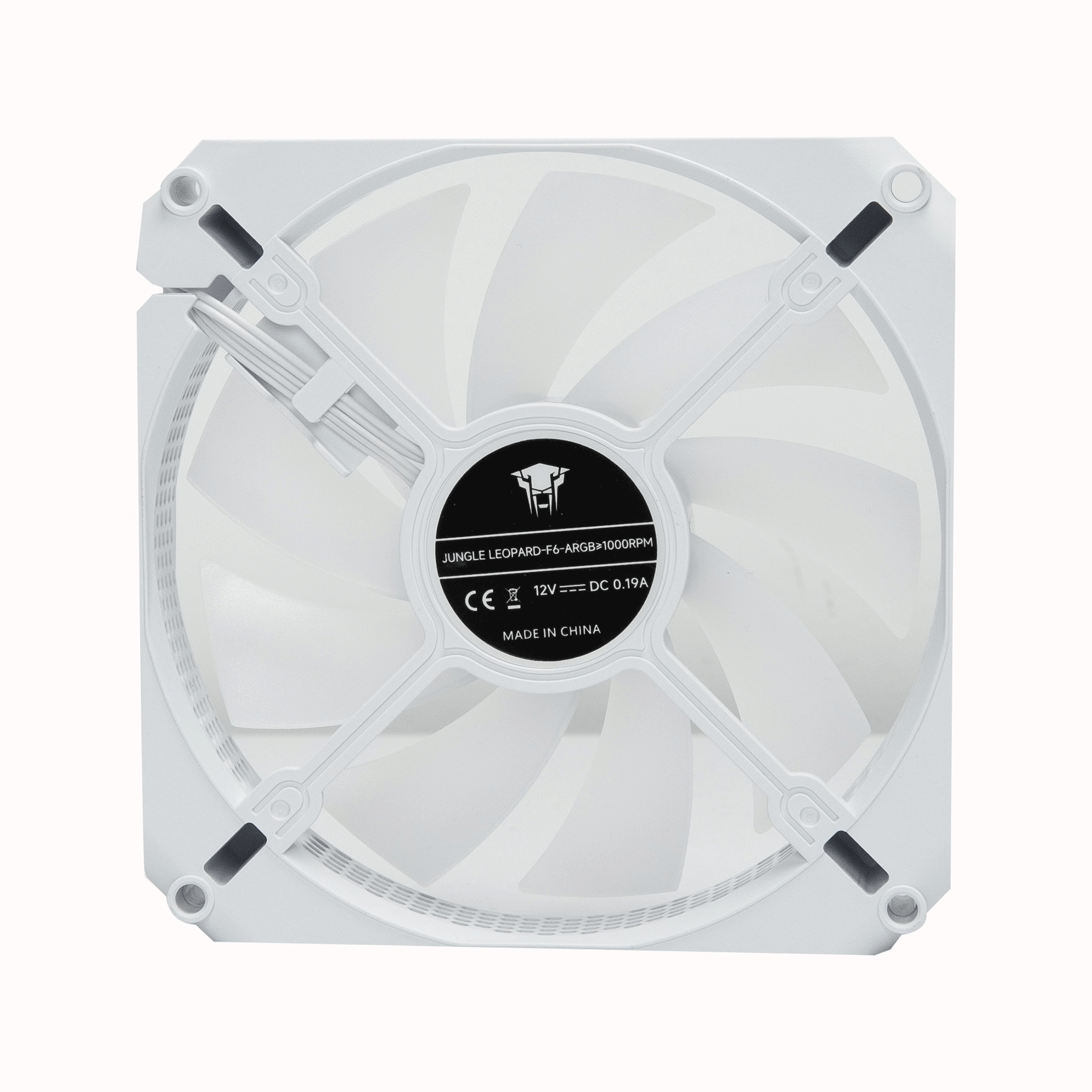 Fan Case Leopard F6 RGB - White (Cần HUB) – TINHOCNGOISAO.COM