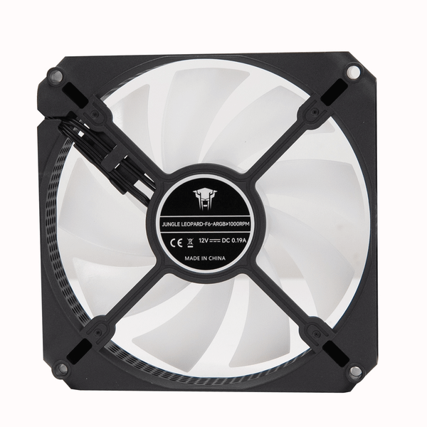 Fan Case Leopard F6 RGB - Black (Cần HUB) – TINHOCNGOISAO.COM