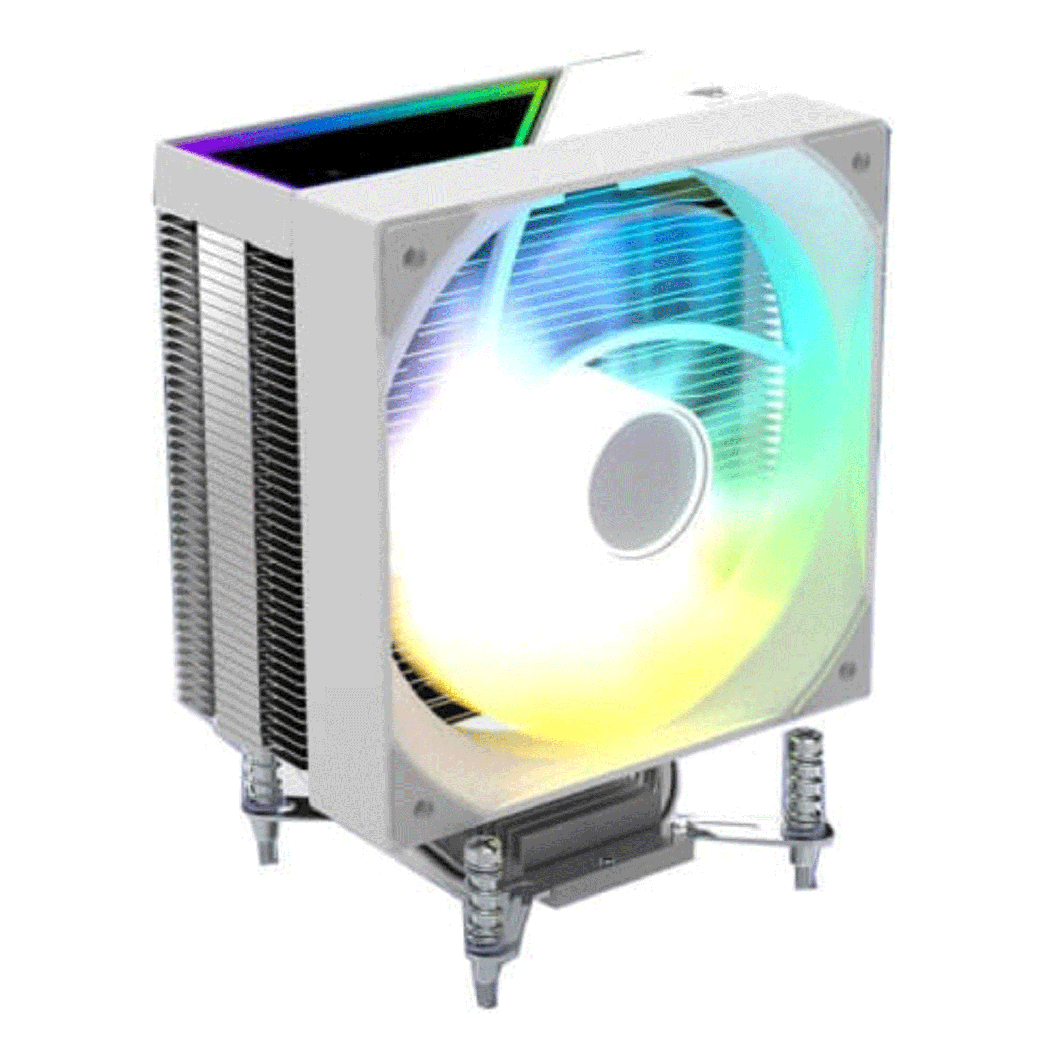 Tản nhiệt khí Leopard KF400 ARGB - Trắng – TINHOCNGOISAO.COM