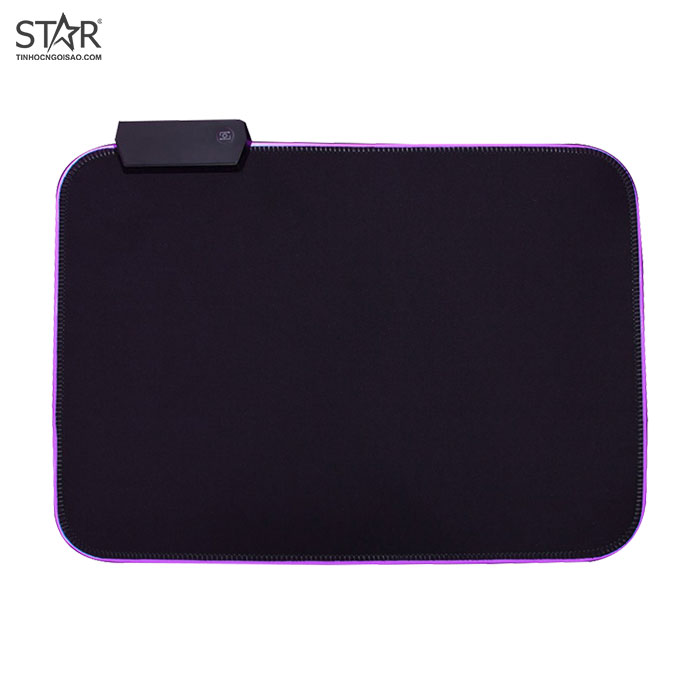Lót chuột Rasure Gaming RGB (350*250*3mm/ Size nhỏ/ Trơn/ Có viền ...
