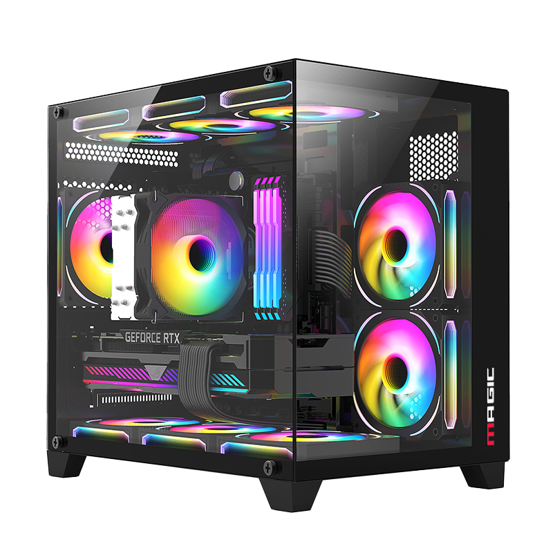 Thùng máy Case MAGIC Aqua-M Ultra Plus Black | Full M-ATX ...