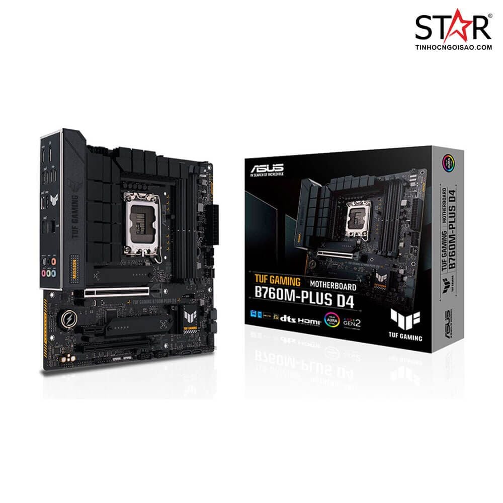 Mainboard Asus Tuf Gaming B760M Plus DDR4 – TINHOCNGOISAO.COM