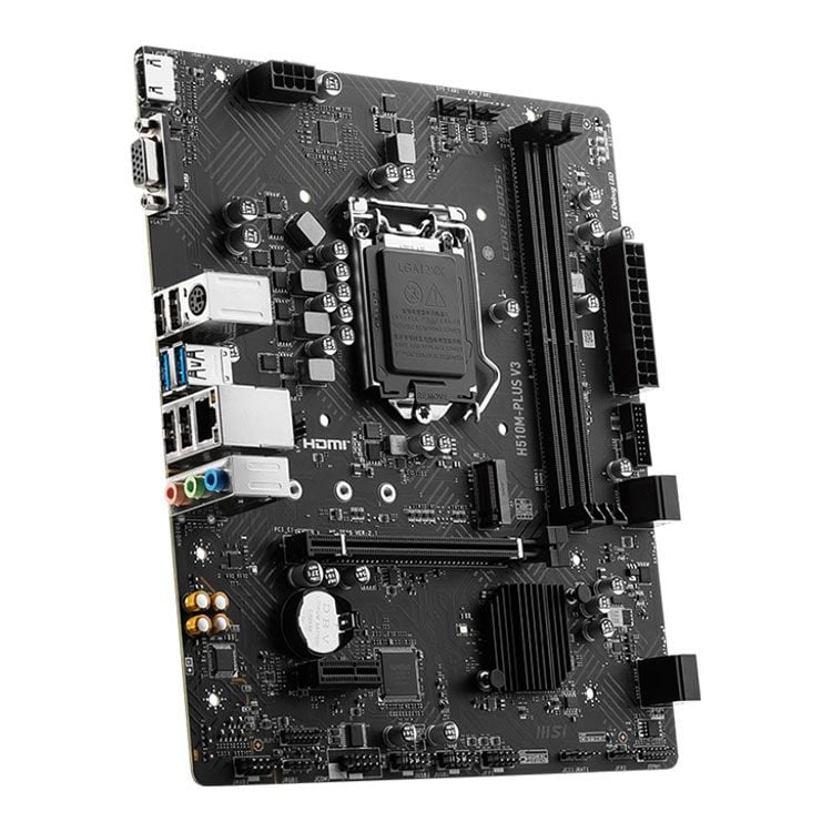 Mainboard MSI H510M Plus V3 | Intel H510, Socket LGA 1200, Mirco ATX, – TINHOCNGOISAO.COM