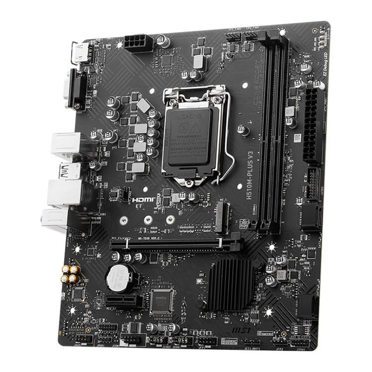 Mainboard MSI H510M Plus V3 | Intel H510, Socket LGA 1200, Mirco ATX ...
