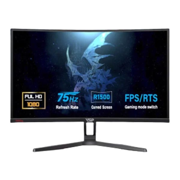 Màn Hình Gaming VSP CM2705H (27"/FHD/VA/75Hz/6ms/HDMI + VGA/Cong ...