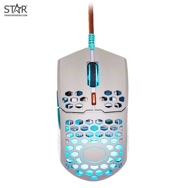 Chuột Cooler Master MM711 RGB Retro Limited Edition (Xám) MM-711-GSOL1 ...