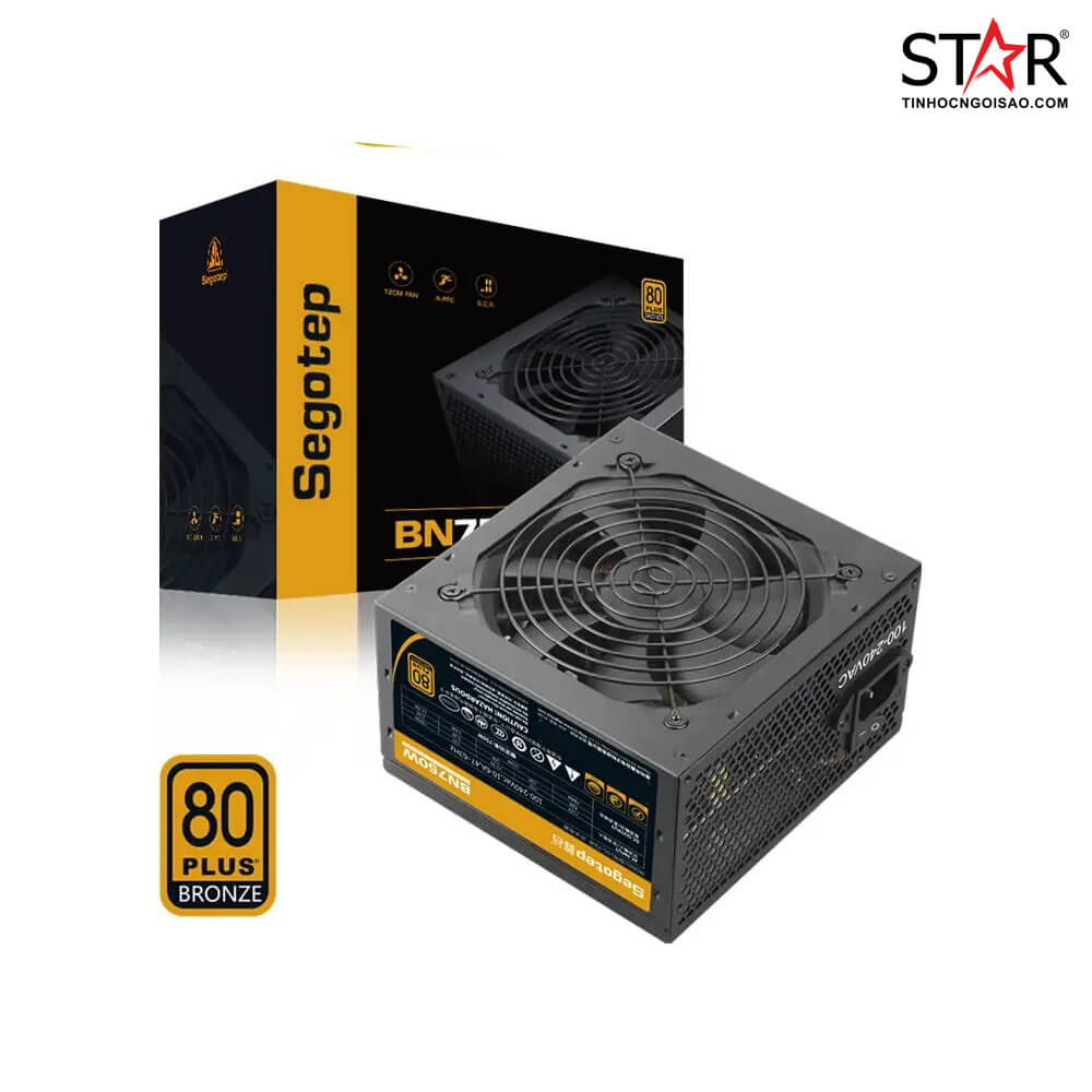 Nguồn Segotep BN750W 80 Plus Bronze PCIE 5 (SG-750B) – TINHOCNGOISAO.COM
