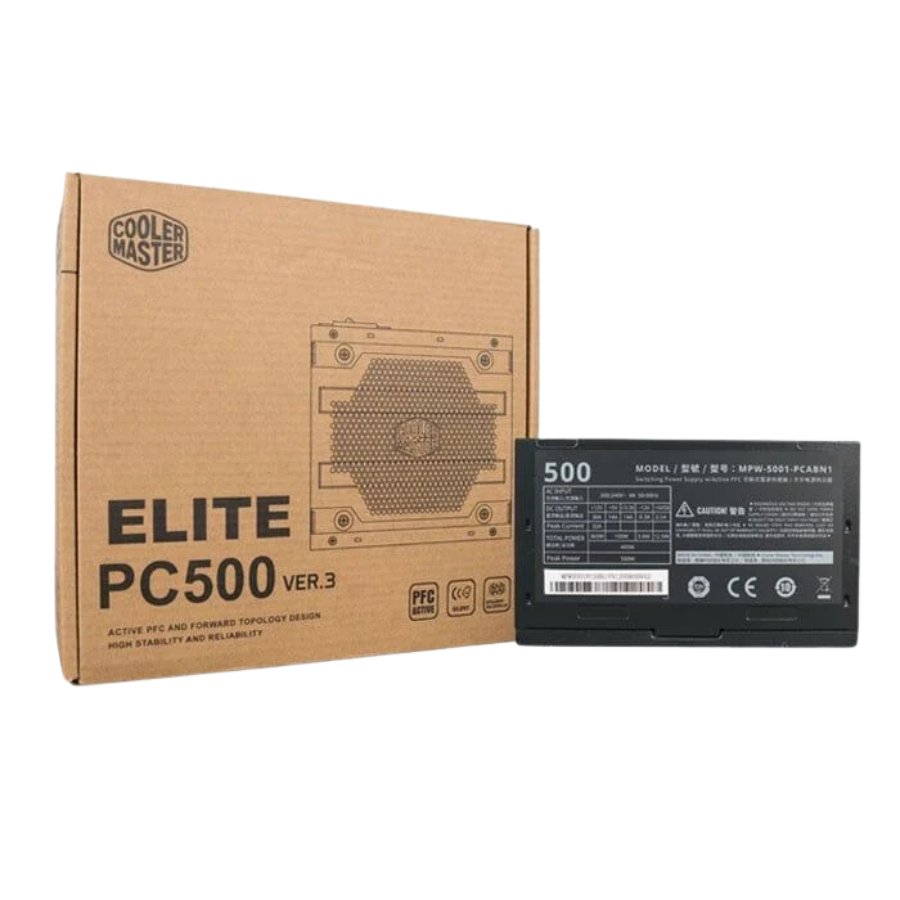 Nguồn Cooler Master Elite PC500 500W V3 (MPW-5001-PSABN1 ...