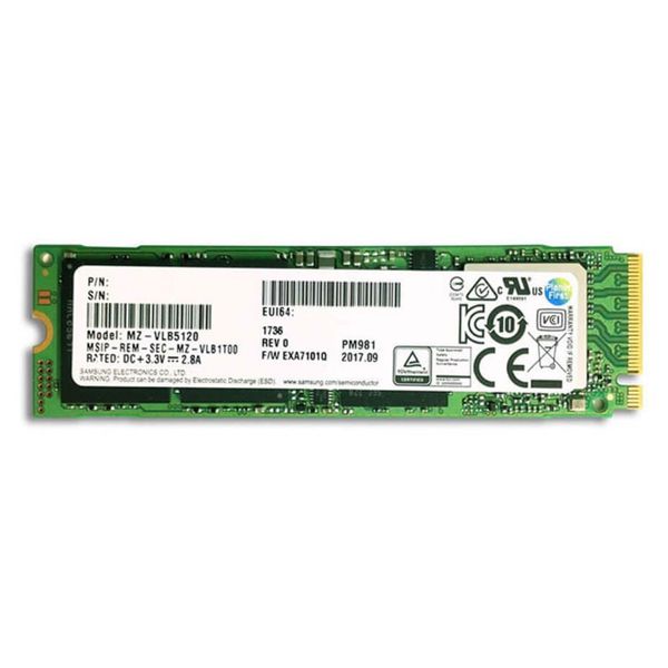 Ổ cứng SSD Samsung 512GB PM981A M.2 PCIe 3.0 x 4 Chính Hãng (MZ-VLB512 ...