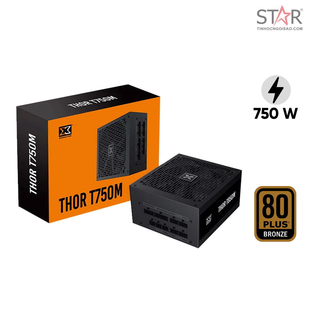 Nguồn Xigmatek Thor T750M Full Module 750W 80 Plus Bronze – TINHOCNGOISAO.COM