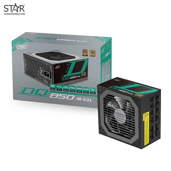 Nguồn Deepcool DQ850 850W 80 Plus Gold Fully Modular (DP-GD-DQ850-M-V2 ...