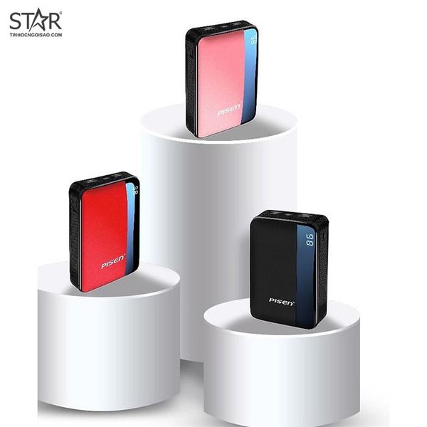 Pin Dự Phòng Pisen Skew Led 10000mAh (TP-D26LS) – TINHOCNGOISAO.COM