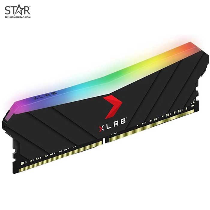 Ram DDR4 PNY XLR8 8G/3200 Gaming EPIC-X RGB Tản Đen (MD8GD4320016XRGB ...