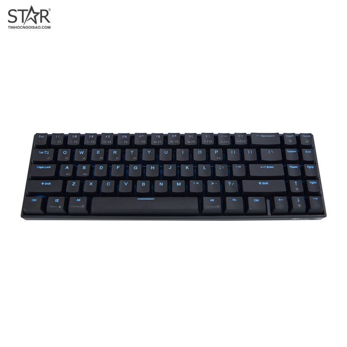 Bàn Phím Cơ Royal Kludge RK71 Ice Blue Brown Switch Wireless (Đen ...