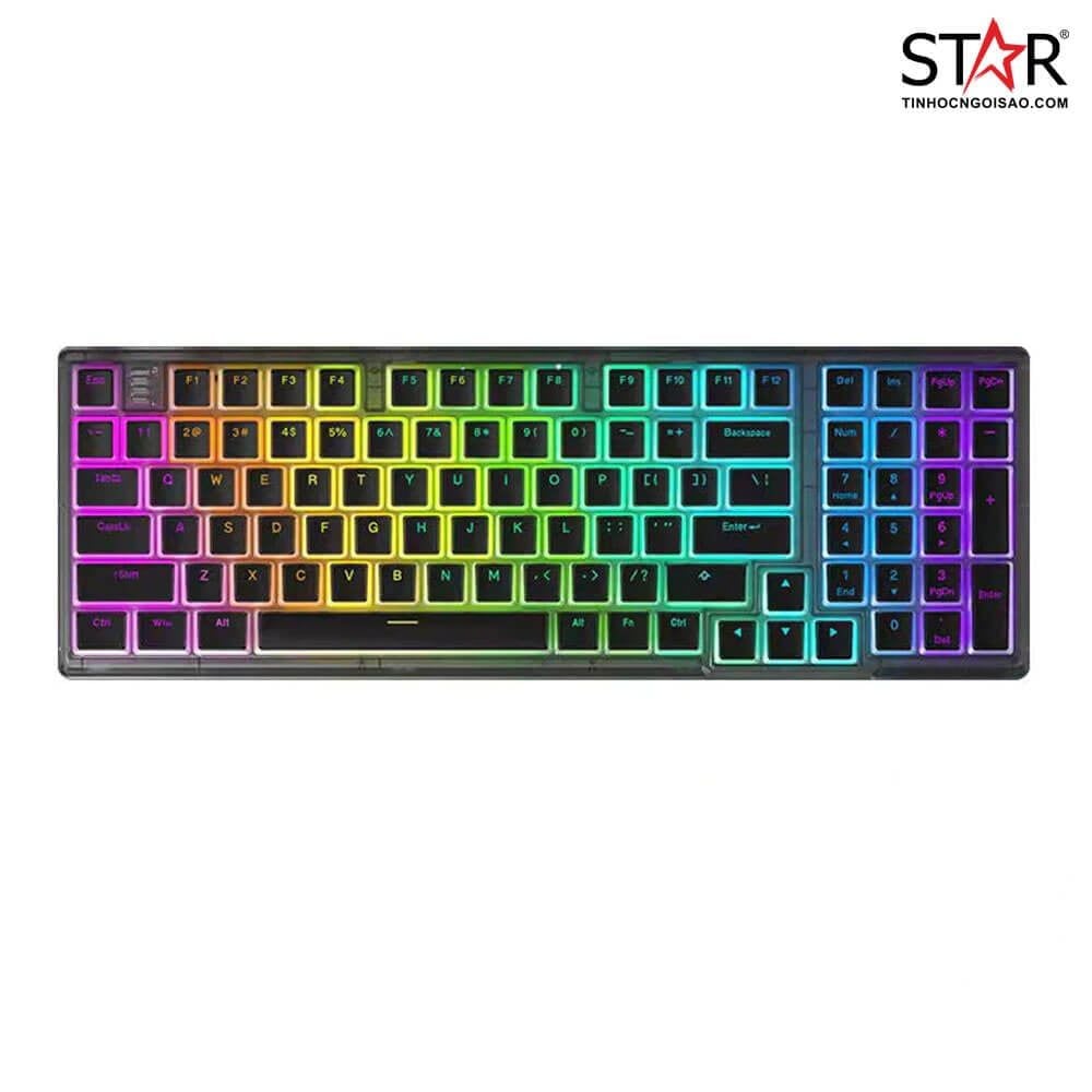 Bàn Phím Cơ Không Dây Darmoshark K7 Pro Pudding Keycap Trio-mode Gater ...