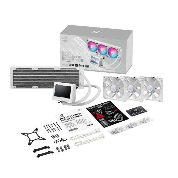 Tản nhiệt nước CPU ASUS ROG Strix Ryujin III 360 ARGB - White ...