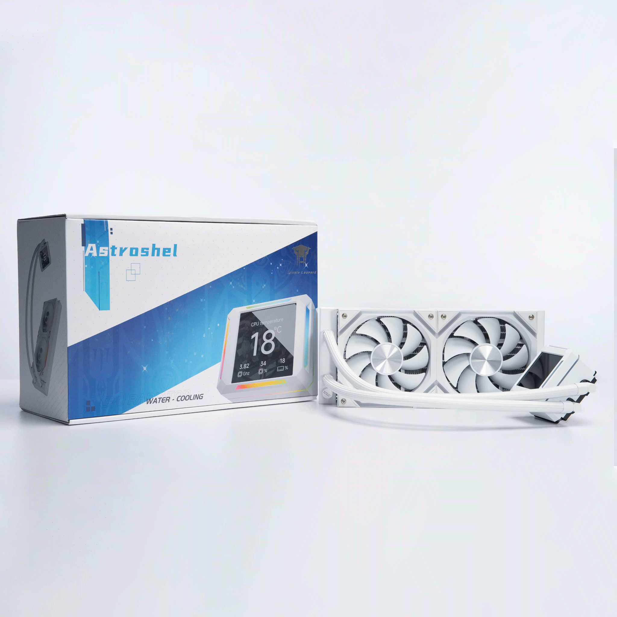 Tản nhiệt nước Leopard Astro Shell 240 ARGB Digital LCD White giá tốt ...