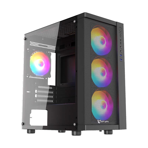 Thùng máy Case Jetek Squid Game R6 Kèm 3 Fan RGB (Đen) – TINHOCNGOISAO.COM