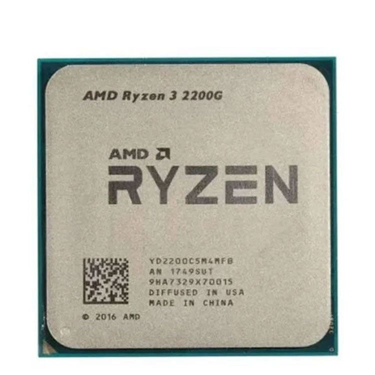 CPU AMD Ryzen 3 2200G QSD | 3.5GHz Up to 3.7GHz, AM4, 4 Cores 4 Thread ...